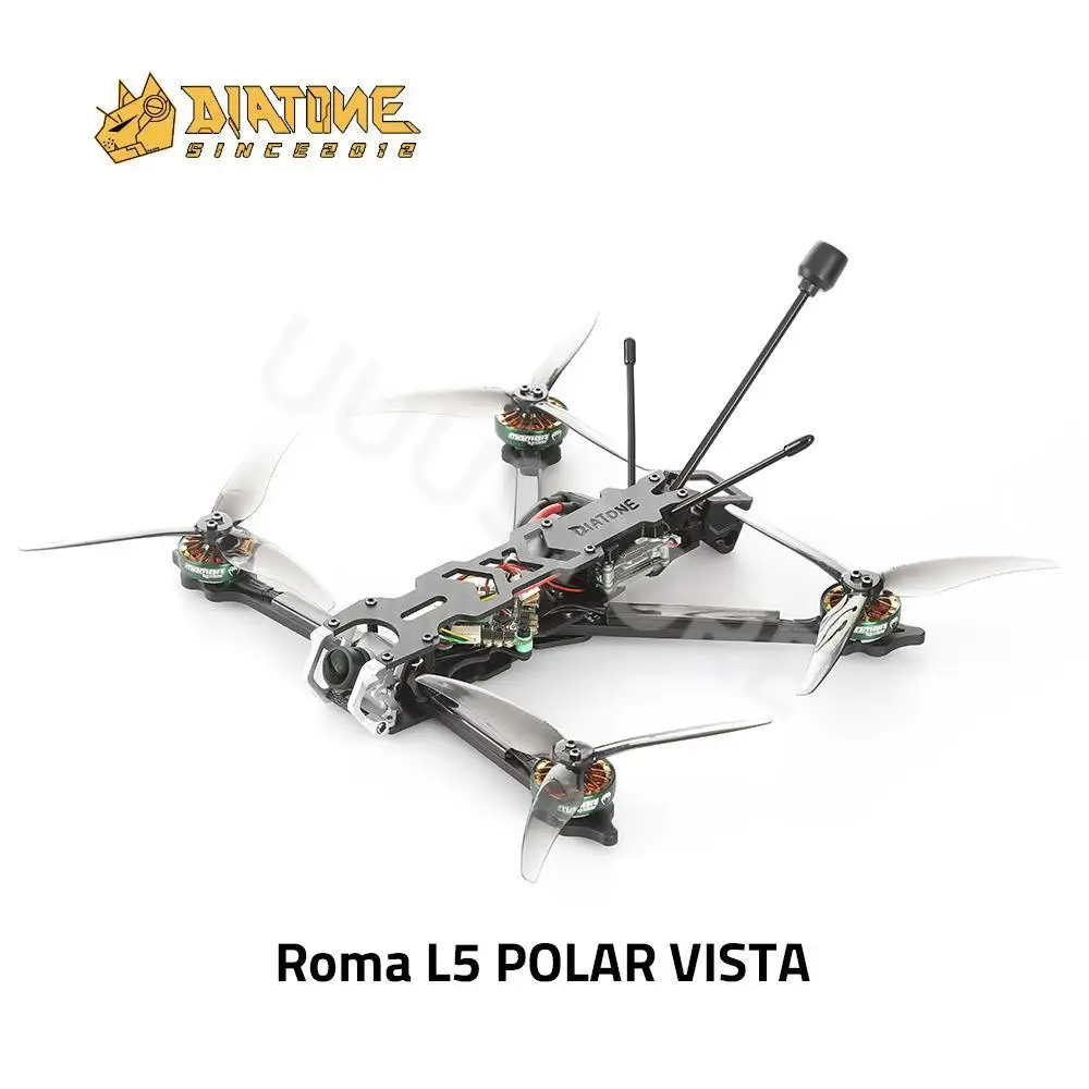 DIATONE Roma L5 4S 6S FPV Drone MAMBA F722 AIO MK1 FC 35A 8BIT 4in1 ESC 2004 Motor Caddx Vista Nebula Pro HD RC Qaucopter Alibaba