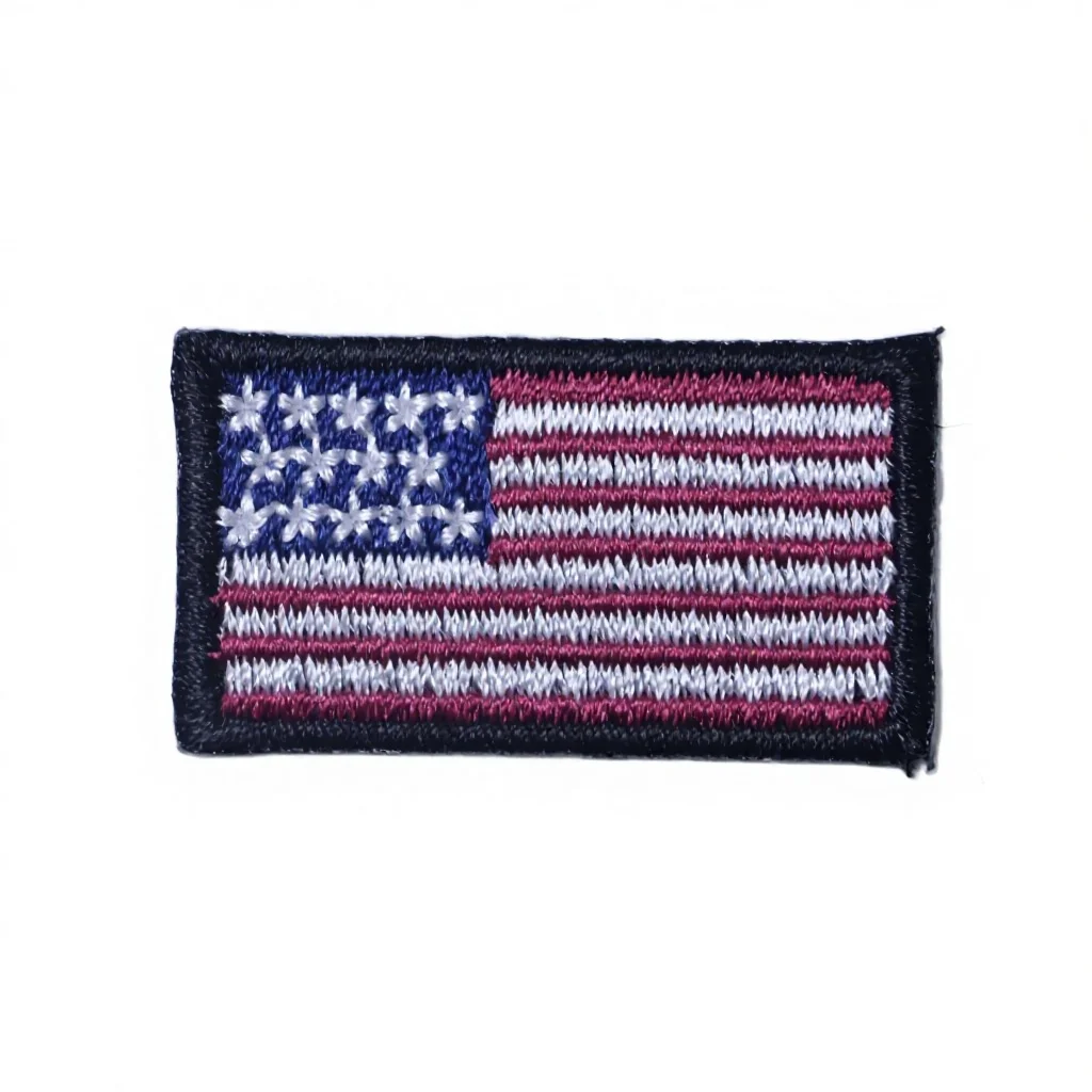 Custom Various National World Flag Small Embroidery Badge Embroidered ...