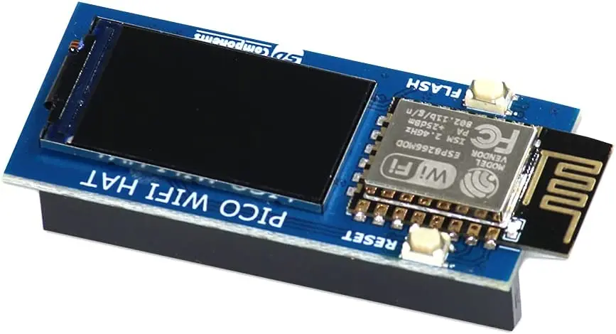 Raspberry Pi Pico Wifi Hat Esp8266 Module Iot Enabled Wifi Hat For The Raspberry Pi Pico Buy