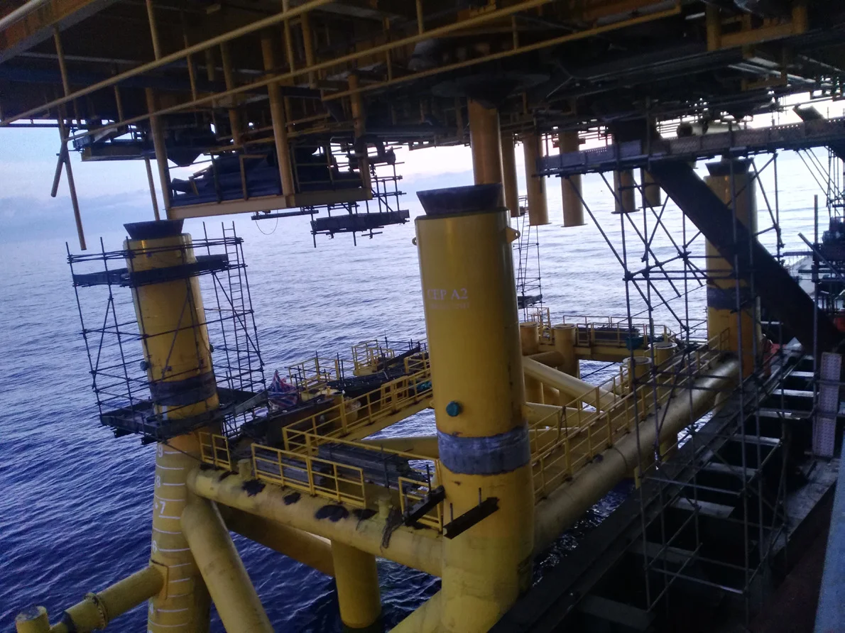 Offshore Engineering Equipment Pile Leg Butt Buffer Device LMU ...