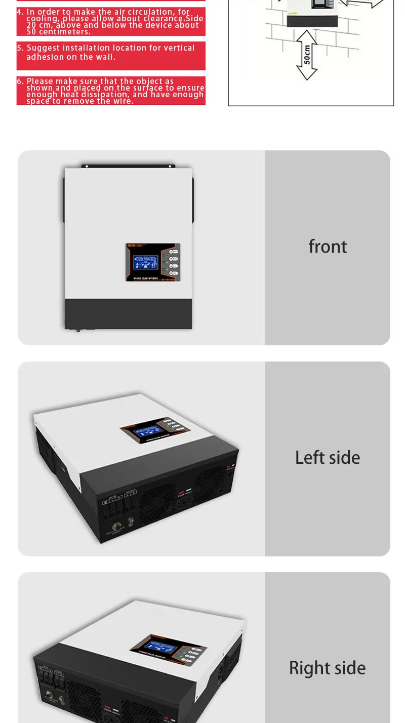 Voltronic 12kW Solar Grid Tied Inverter Complete Set OEM | Wholesale