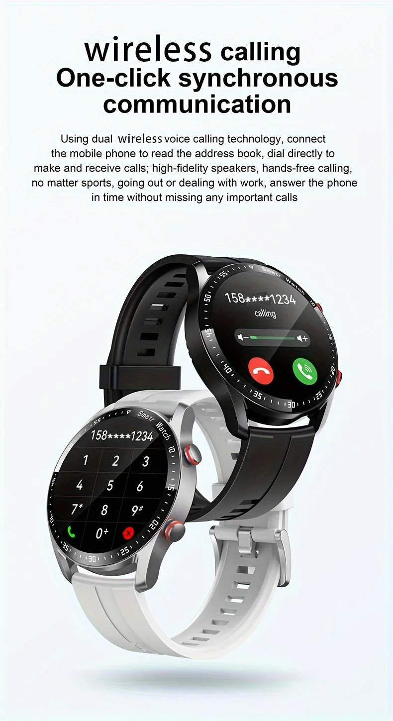 IP67 Waterproof Smart Watch - Fitness & Call Tracking