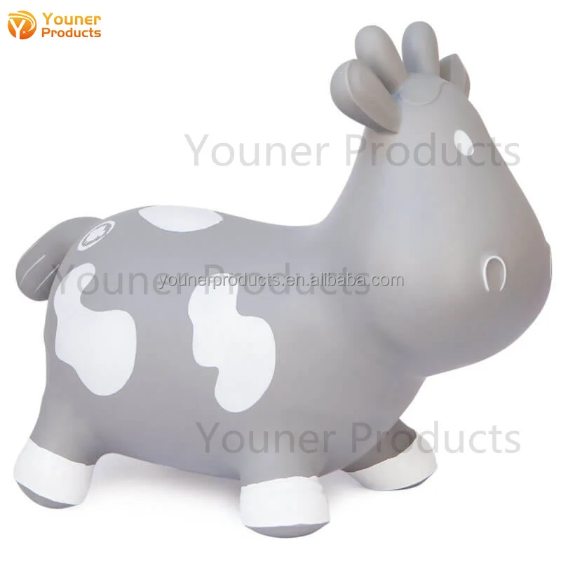 Milk Cow Jumping Bouncy Animal Bouncy Hopper Inflatable Jumping Animal ...