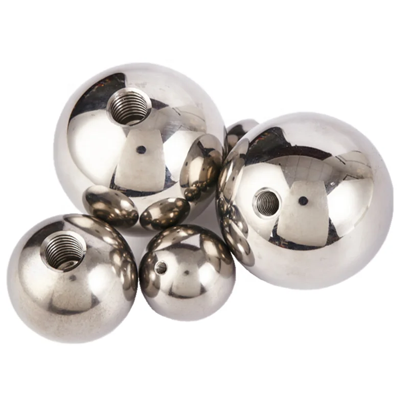 Stainless Steel Balls with Threaded Holes - Durable & Versatile