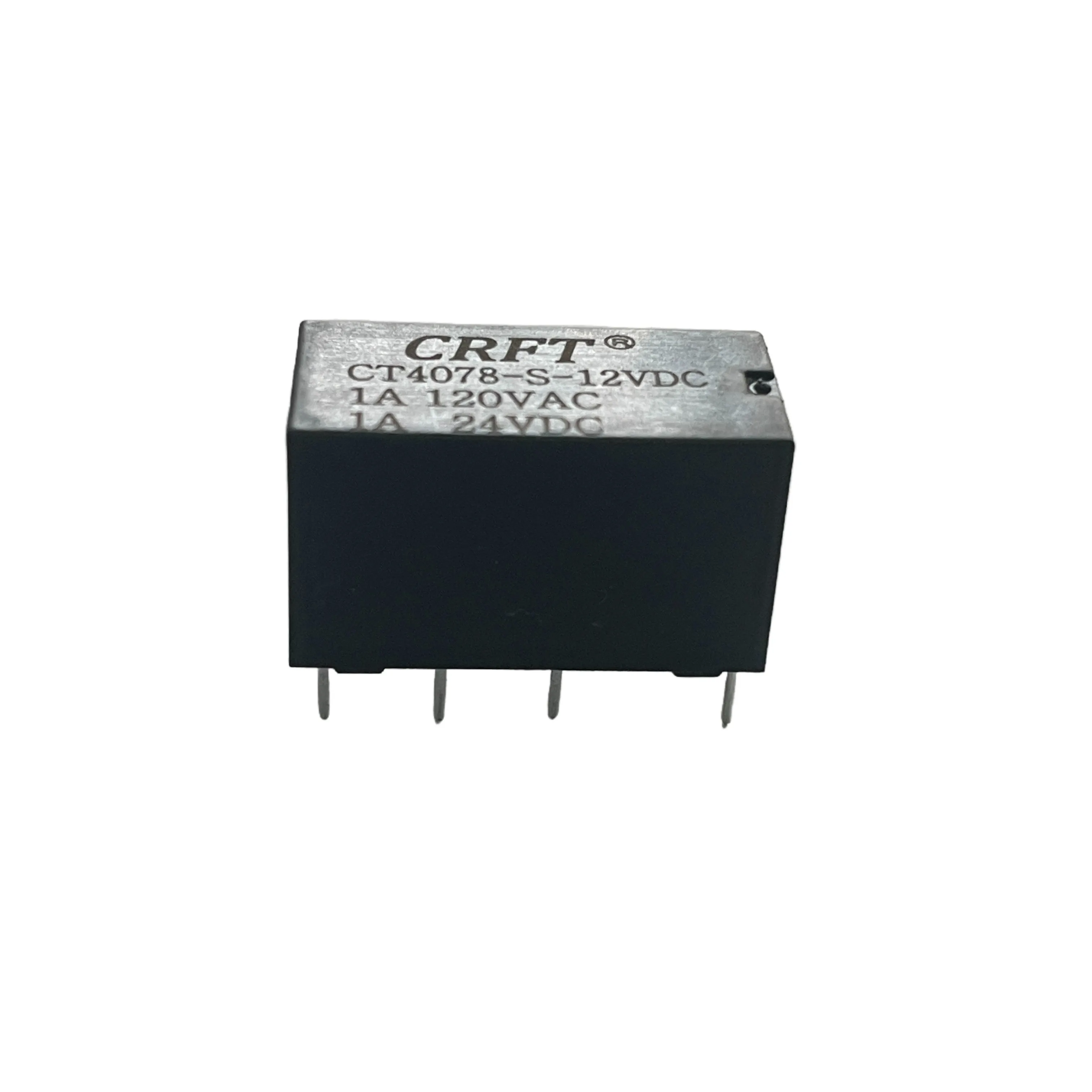 CT4078 small signal relay DPDT 8pin 1A/120VAC 2 Form C configurayions ...