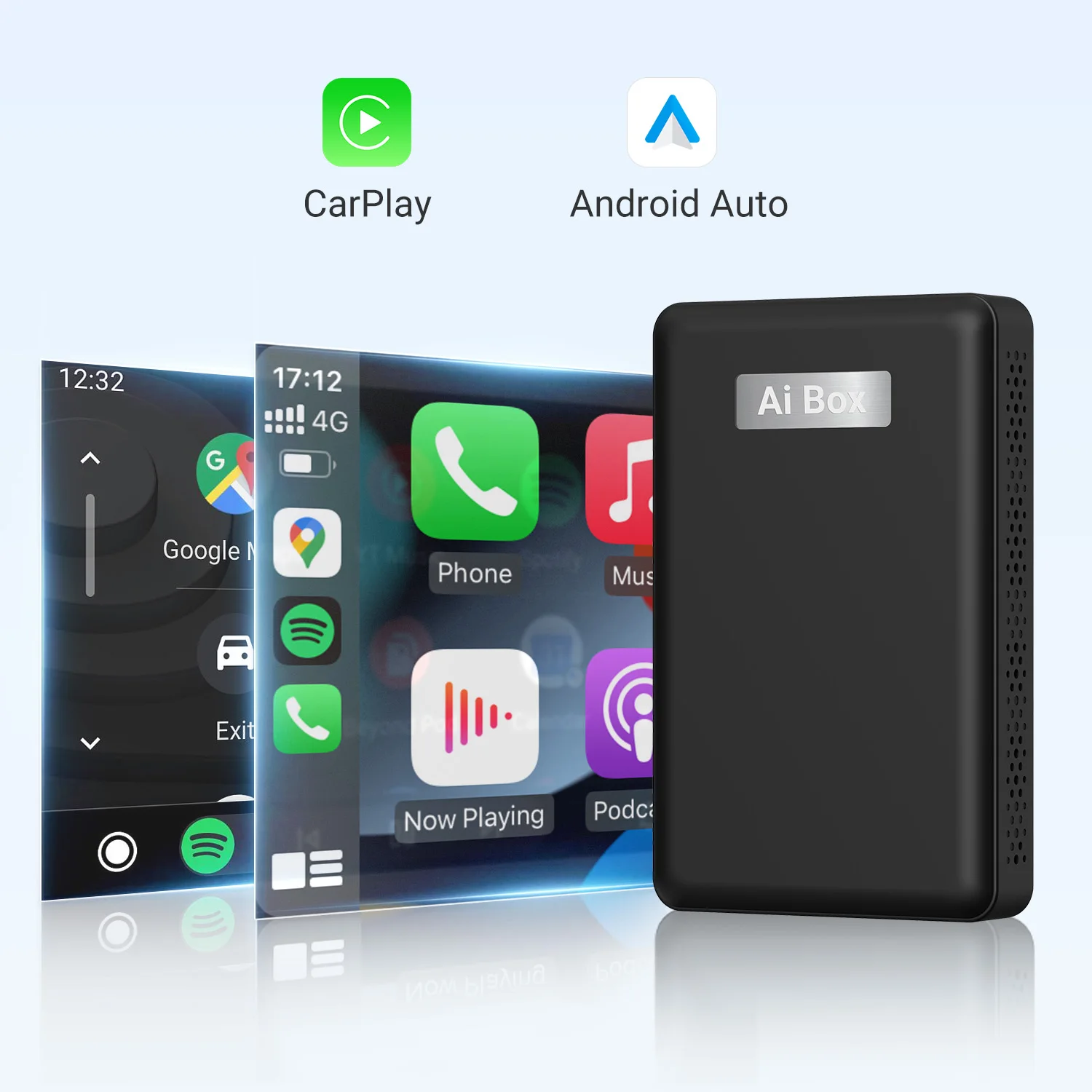 Ottocast Magic Box Android Smart Wireless Car Play Android Auto Adapter Android Ai Box With ...