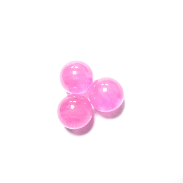 Wholesale Gemstone Beads: Synthetic Ruby Sphere 3mm-6mm Loose Gemstone ...