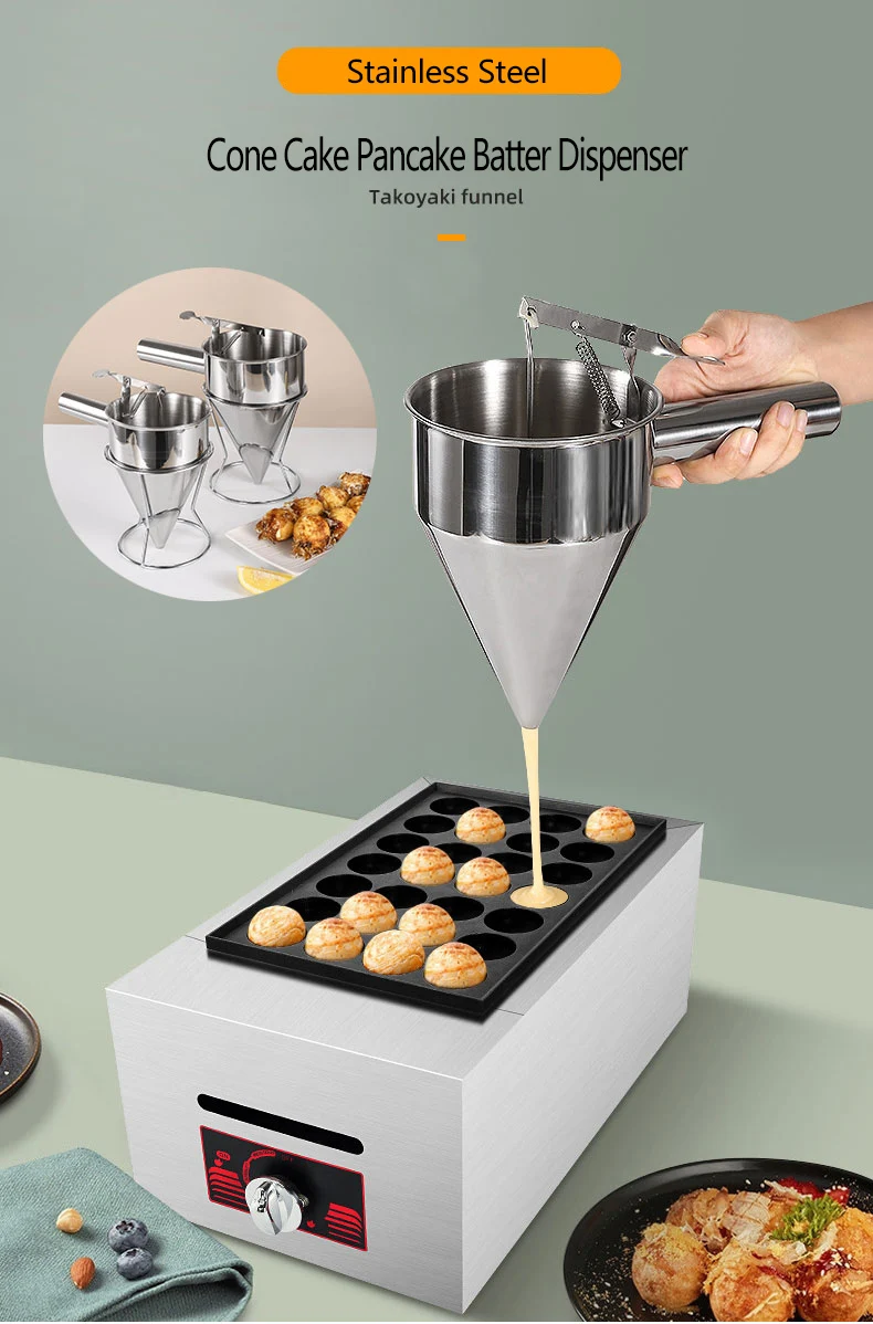 Wax Pouring Funnel Piston Funnel Cake Batter Dispensers Effortless ...