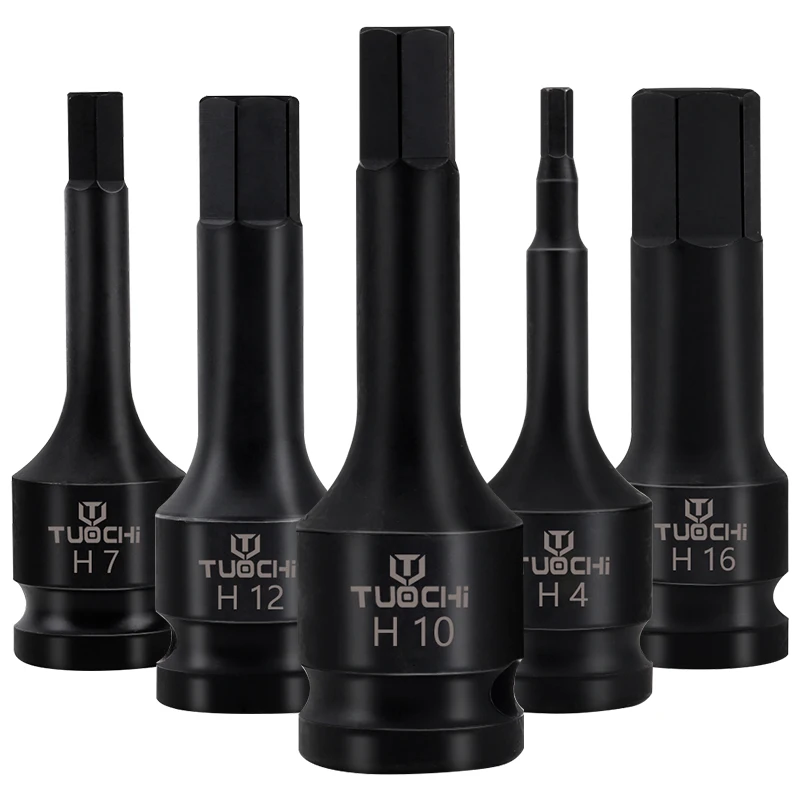 Hex Socket Heavy Duty Impact Socket Bit 1/2" Drive Size H4-H22| Alibaba.com