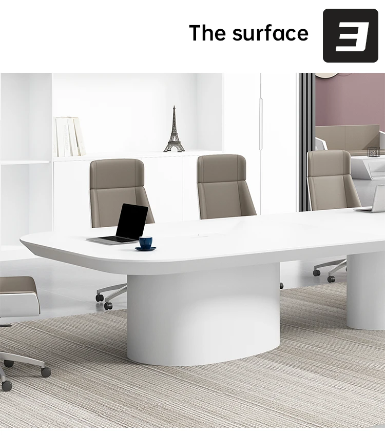 Luxury Modern Meeting Room - Long Boardroom Table Desk