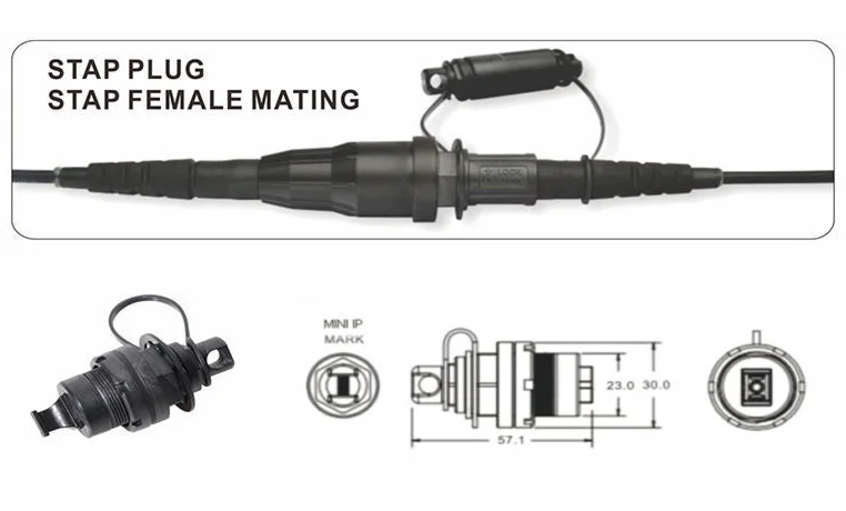 Optitap 12core MPO Trunk Cable - Reliable 5G Telecom Solution