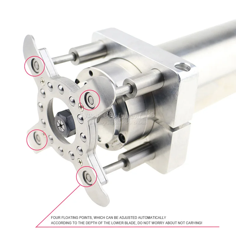 Cnc Engraving Machine 65mm 80mm Spindle Platen Automatic Press Plate ...