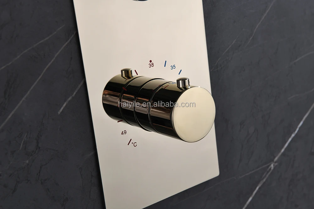 19x19-inch, Ceiling-mounted Concealed Shower System With Three Body ...