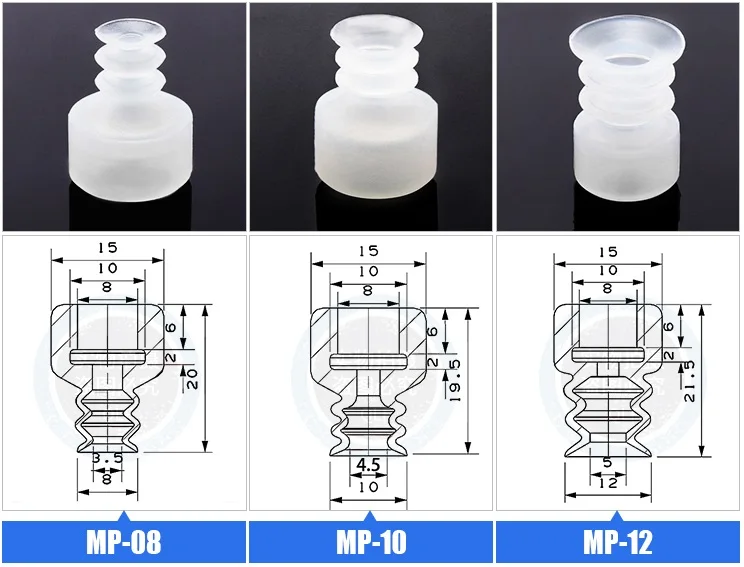 Robot End of Arm Tooling Components Standard Bellows Screw Mount ...