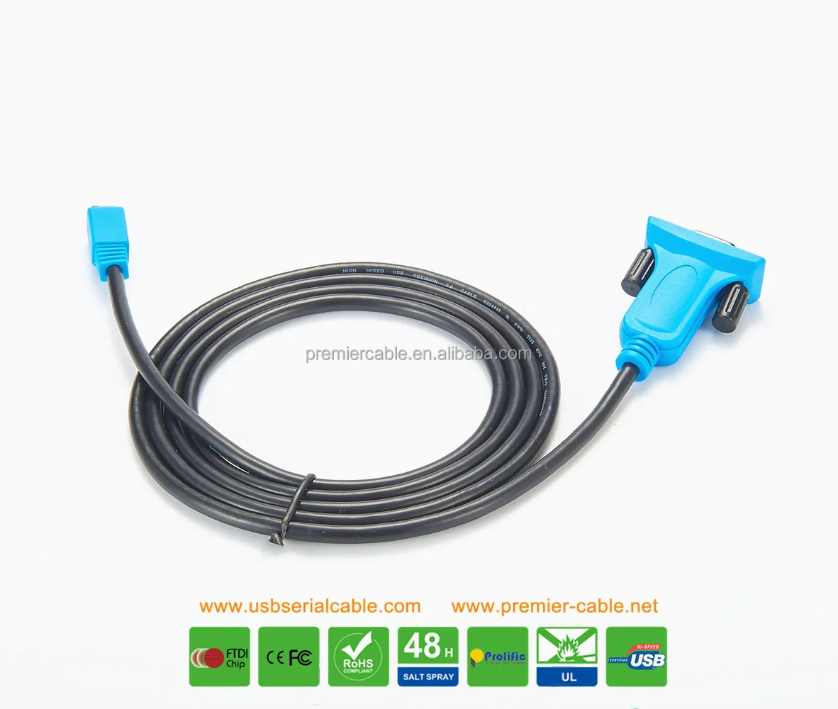 Micro Usb To Rs232 Db9 Serial Adapter Cable - Buy Micro Usb To Rs232 ...