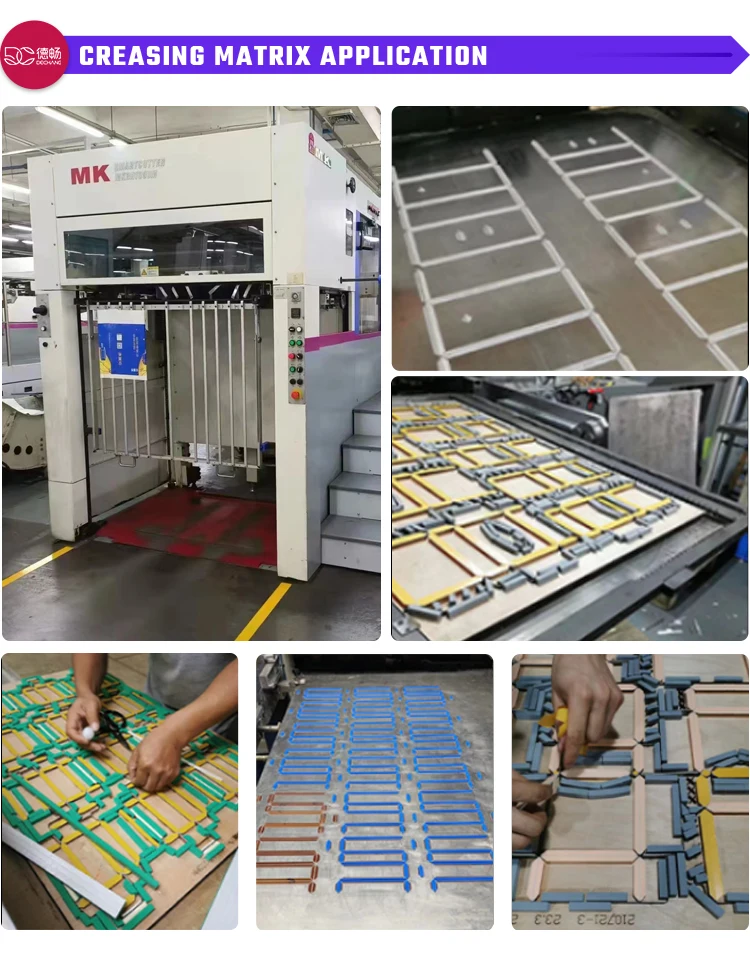 Dechang Creasing Matrix For Manual Die Cutting & Cardboard Oem