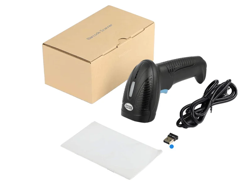 Portable Handheld Qr Code Scanner Android Barcode Scanning Gun 1d 2d ...