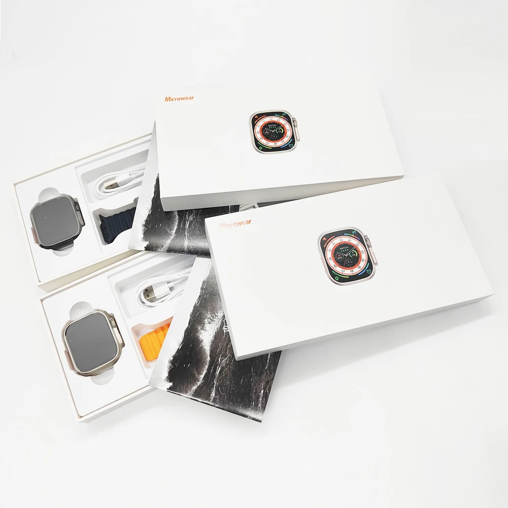 Smartwatch For Android With Heart Rate Watch New Fashion W68+ Smart Watches 2023 Ip68 Waterproof ...