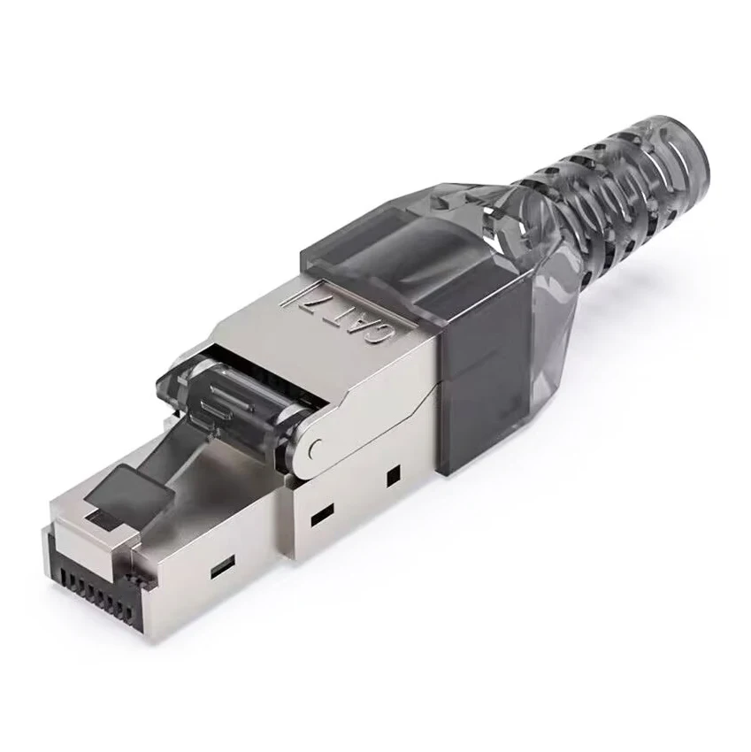 Cat7 Tool Free Tool-less Plug Connecteur Conector 5g Stp Rj45 Connector ...