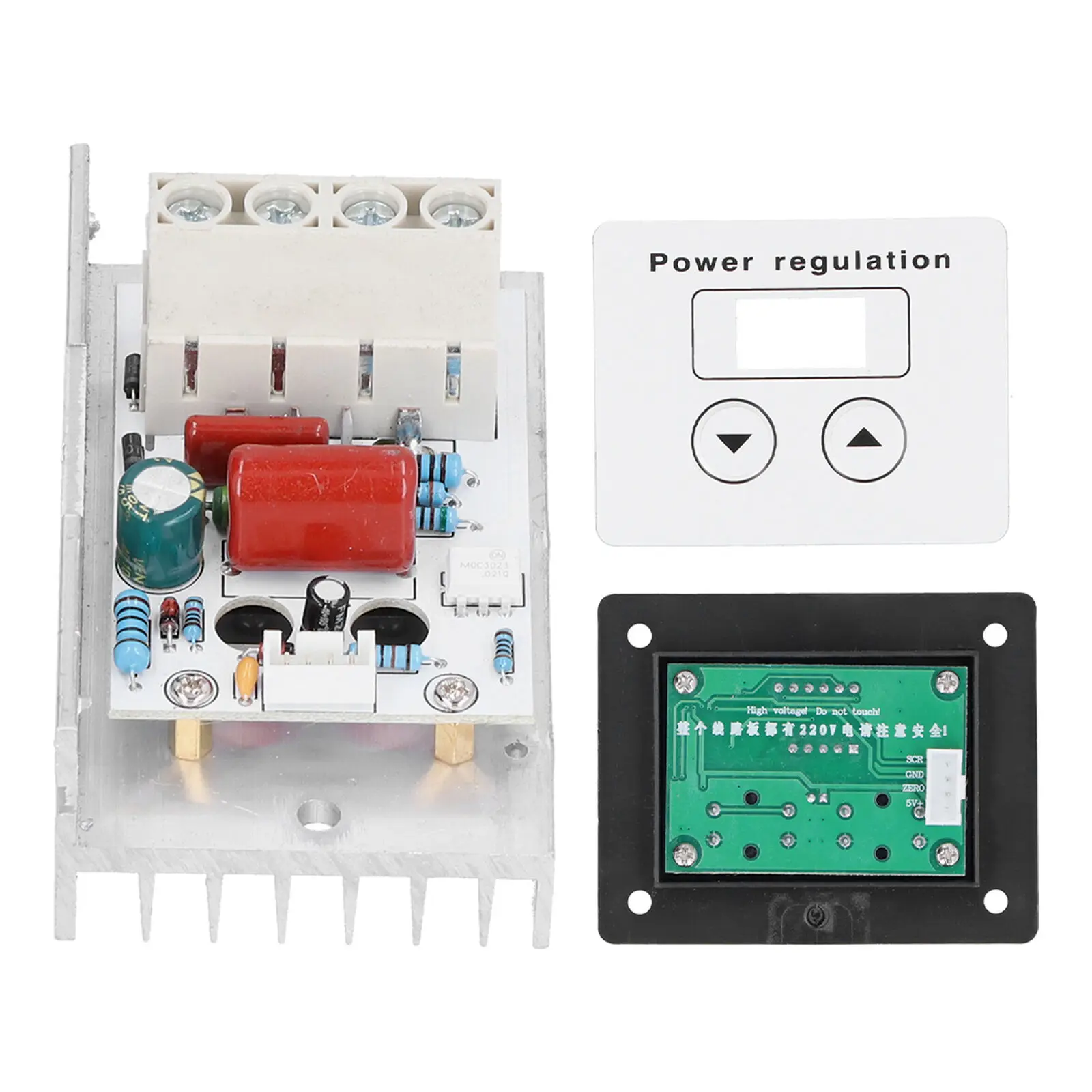 Ac 220v Thyristor Electrical Voltage Regulator Super Power Digital ...