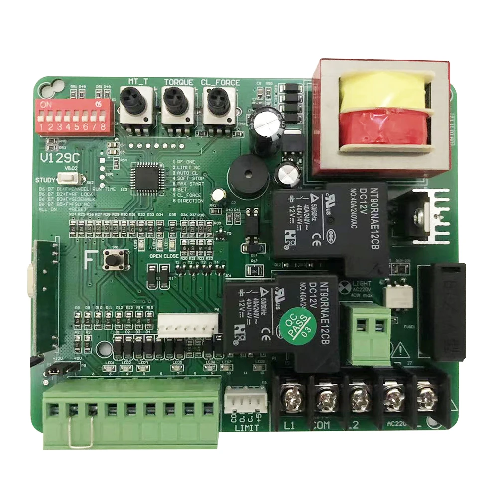 Universal Automatic Sliding Gate Opener Control Board for AC Motor ...
