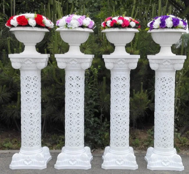 Plastic wedding columns 60 photos - Astyledwedding.com