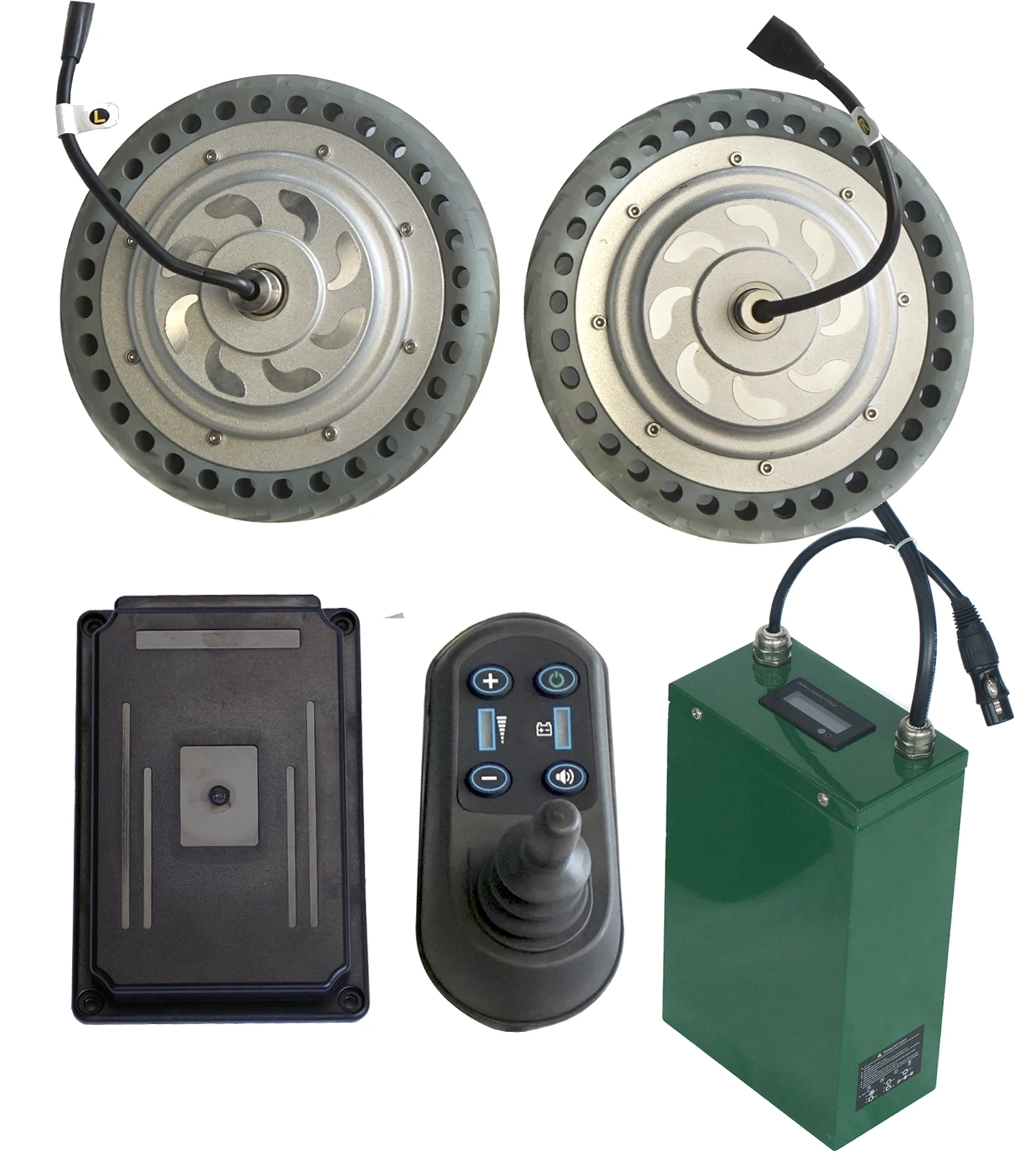 8 Inch Wheelchair Motor Kit - Efficient & Waterproof Power