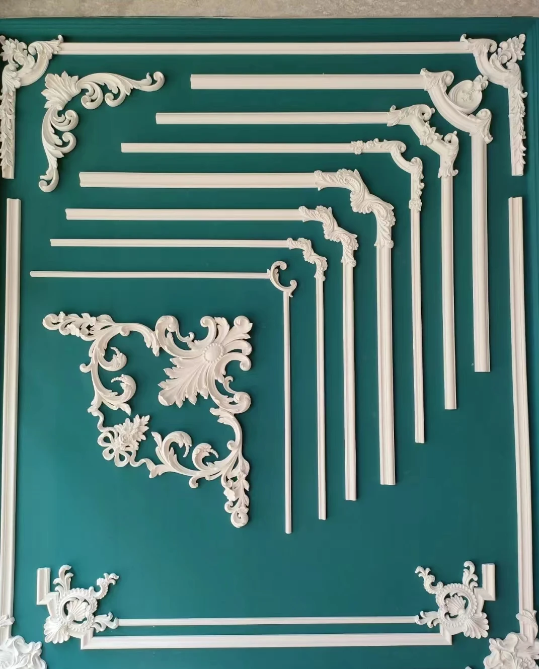 Decorative Batten Custom Waterproof Ceiling Decoration Line Crown Molding