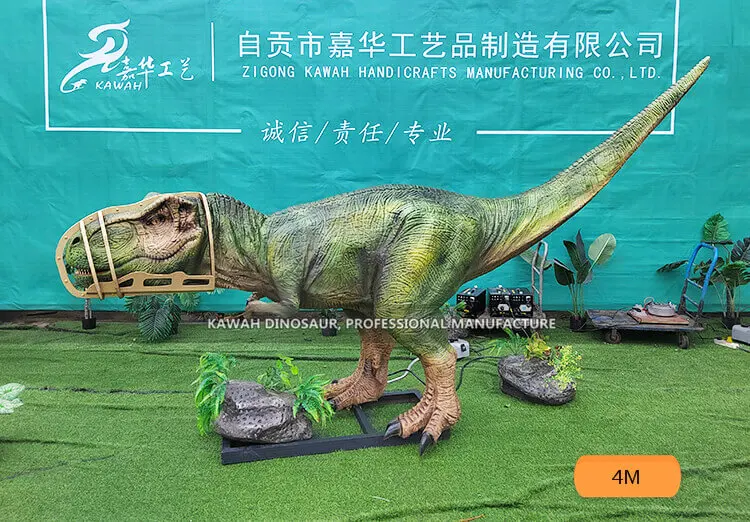 Mini Size Dinosaur Animatronic Ankylosaurus L2.3m for Outdoor Theme Park
