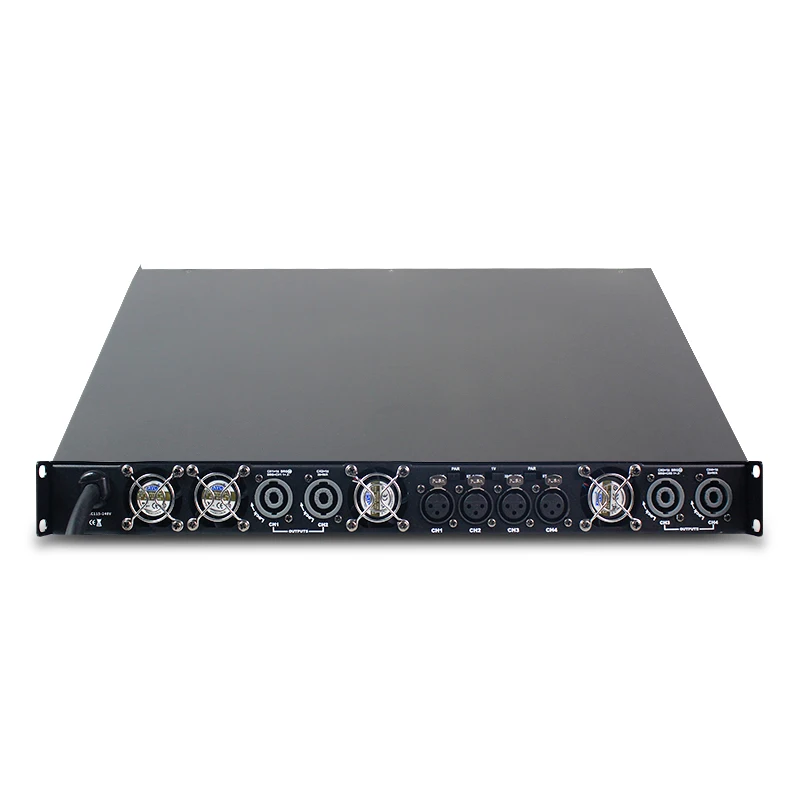 K4-1700 Professional Power Amplifier 1u 1700w Class D 4 Channel Digital Power Amplifier - Buy ...