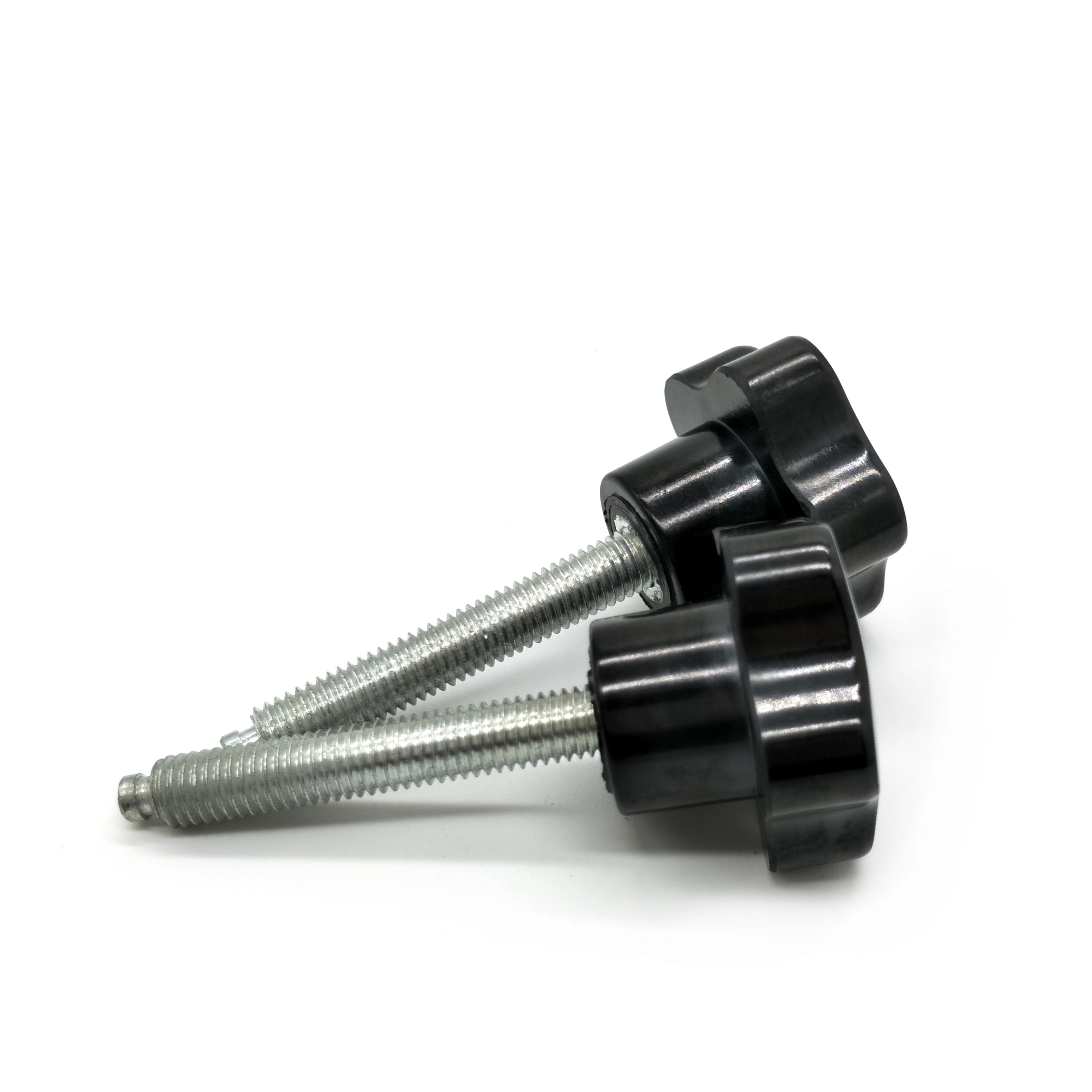 Plastic Knob Screws M5 M6 M8 M10 Star Head Type Black Plastic Knob Handtigh Screw Handle - Buy ...