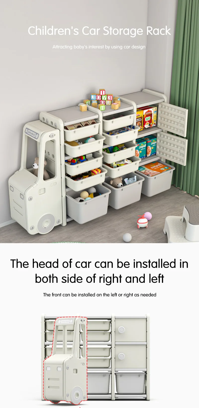 Baby Cabinet Drawer Toys Storage Children Cabinets Kids Storage Cabinet ...