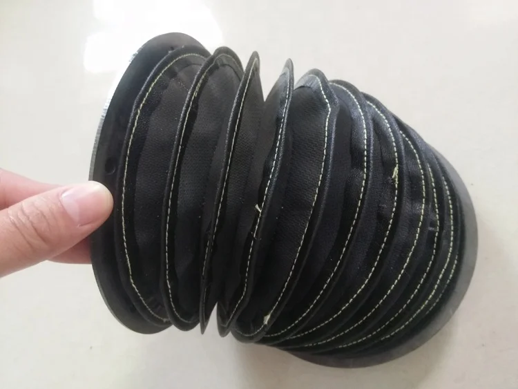 Flexible Hydraulic Cylinder Protection Bellow Covers - Dust, Water ...