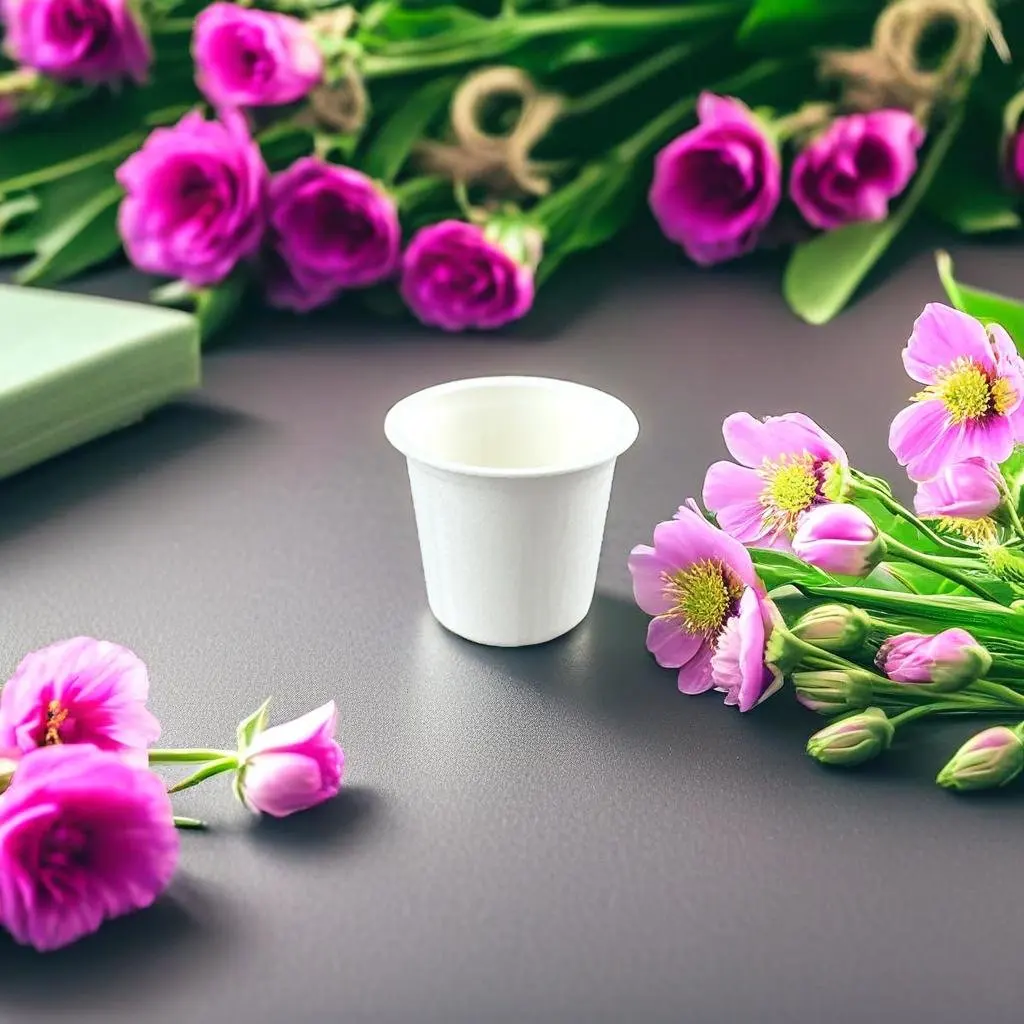 Compostable Empty K-Cup with Filter and Lid Biodegradable Coffee ...