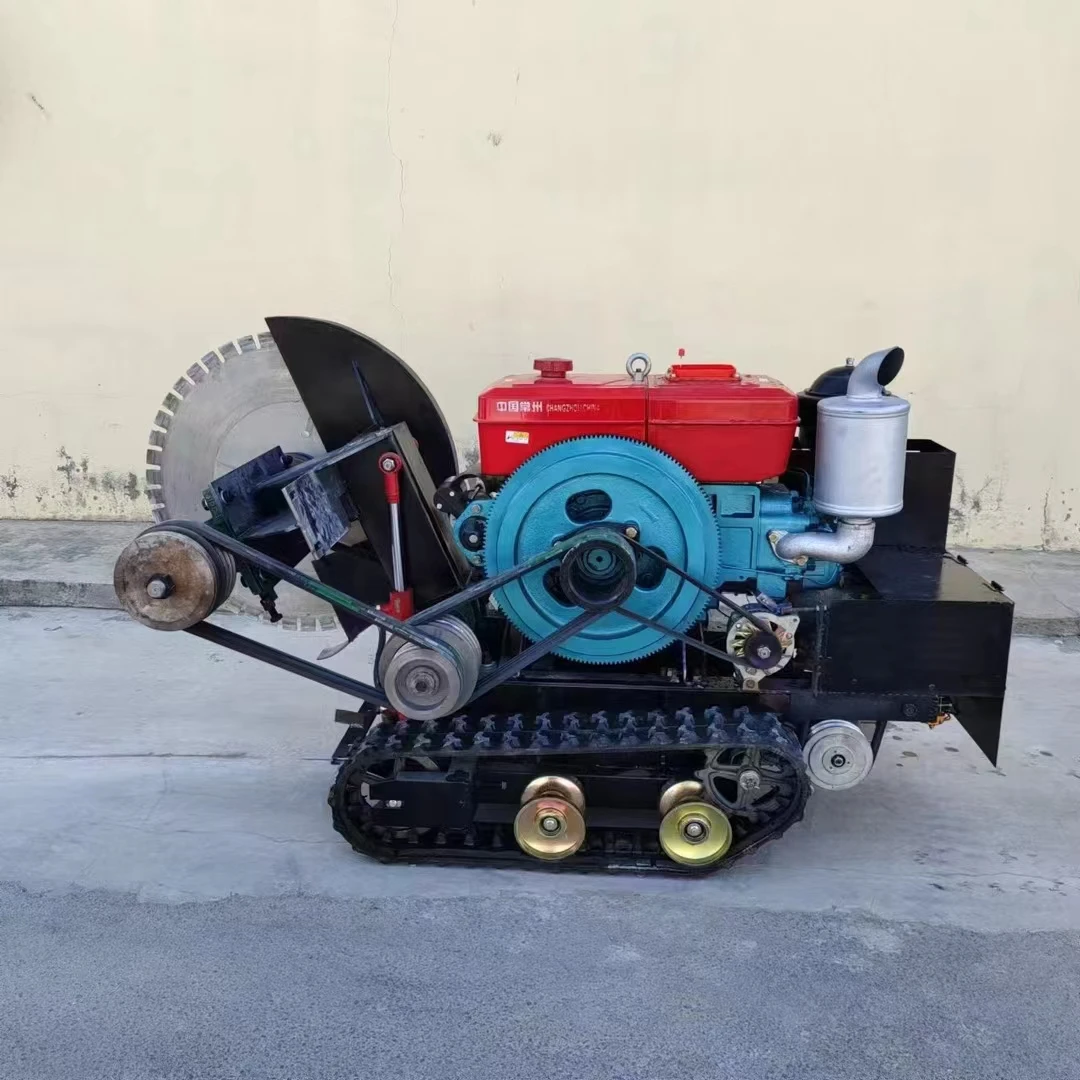 Concrete Surface Water Cooled Diesel Generator Road Cutting Machine ...