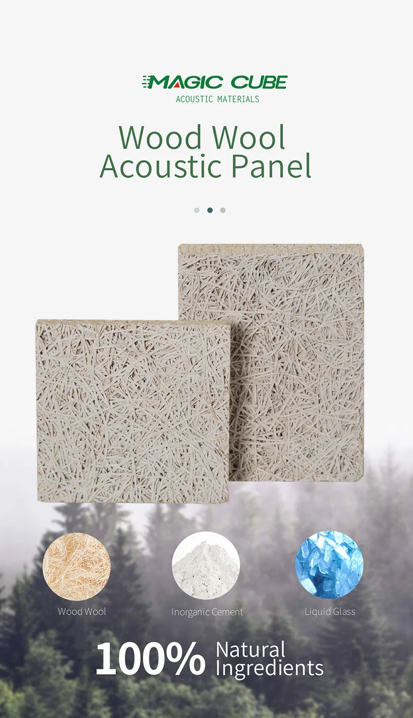 Custom Engineered Wood Wool Acoustic Panels for Soundproofing and Noise ...