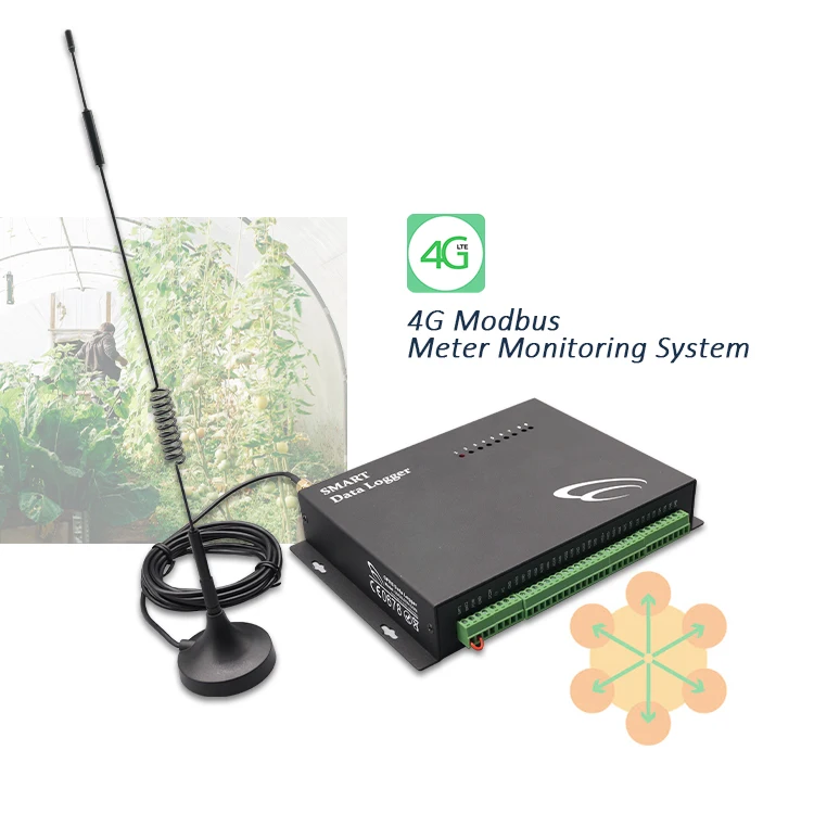 Digital pressure gauge with data logger Modbus 4G industrial solar panel system Data Logger ...