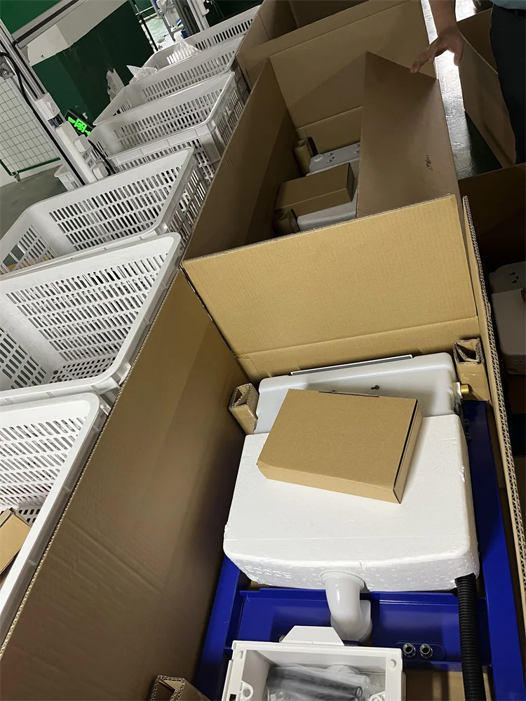 Modern Luxury Hidden Concealed Cistern With Panel Ss Material Easy Use ...