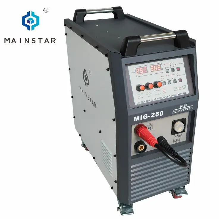 Mainstar 250a Mig Welders 220V Mig Mag MMA Welding Machine MIG-250 ...