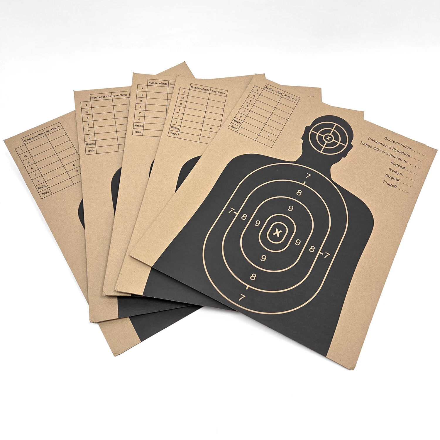 Customizable pattern size H Shape Paper Shooting Targets| Alibaba.com