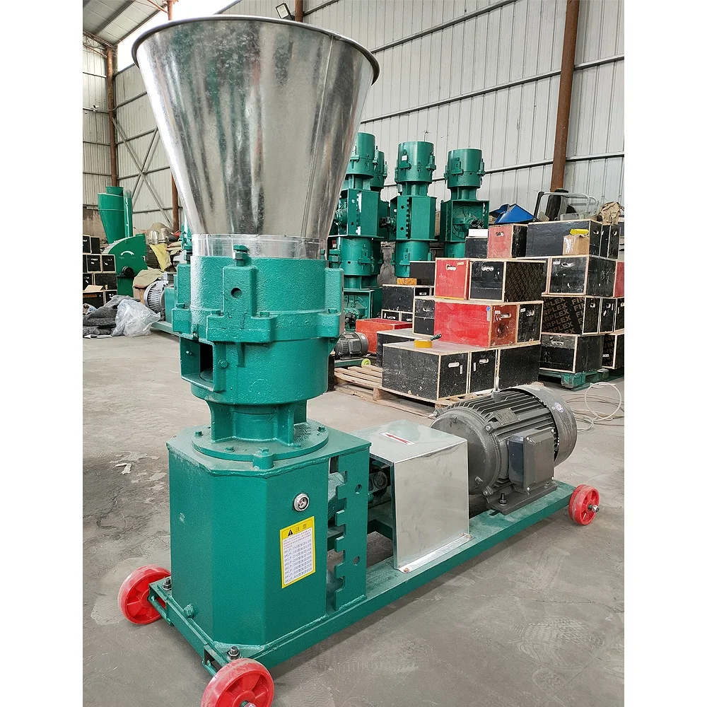 Blue Granular Machine Poultry Feed Manufacturing Machine Pellet Machine ...