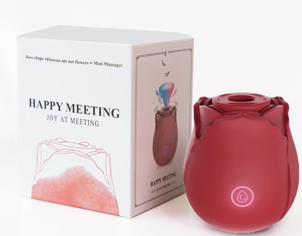 Rose Vibrator For Women Wholesale Custom Logo Clitoralis Stimulator ...
