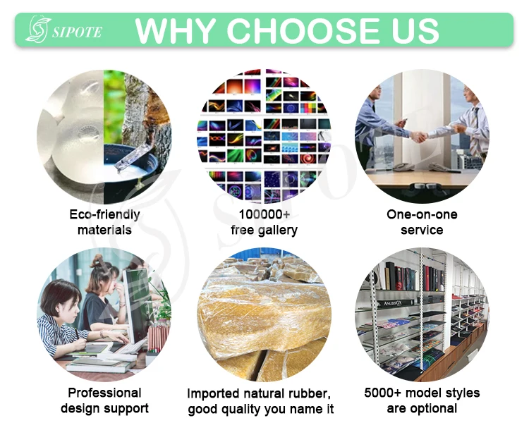 Custom Sublimation Ergonomic Gel Mouse Pad - Gaming Style, Oem Available