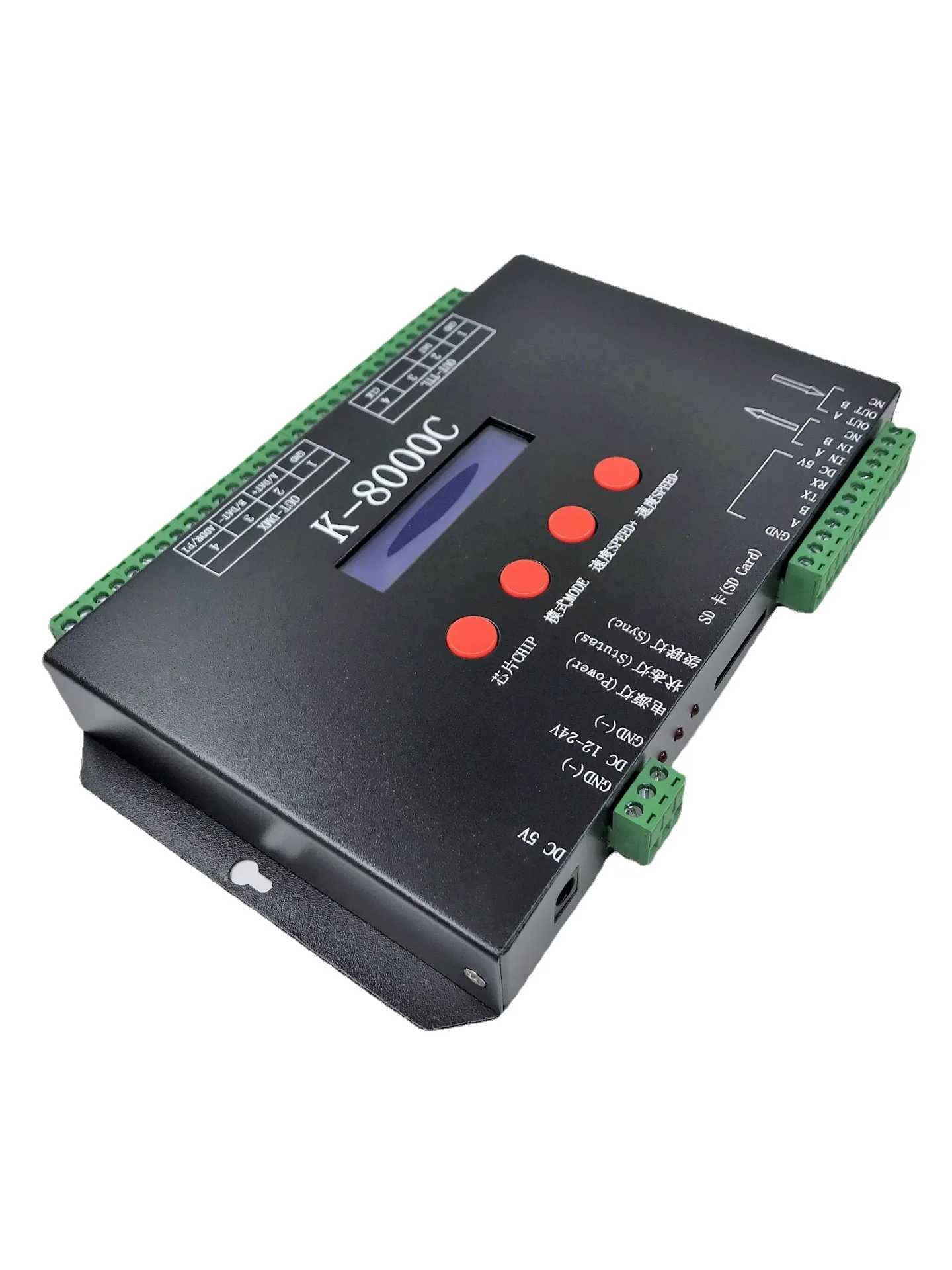 8 Ports Output LED Controller K-8000C K-8000CK SD Self-programming