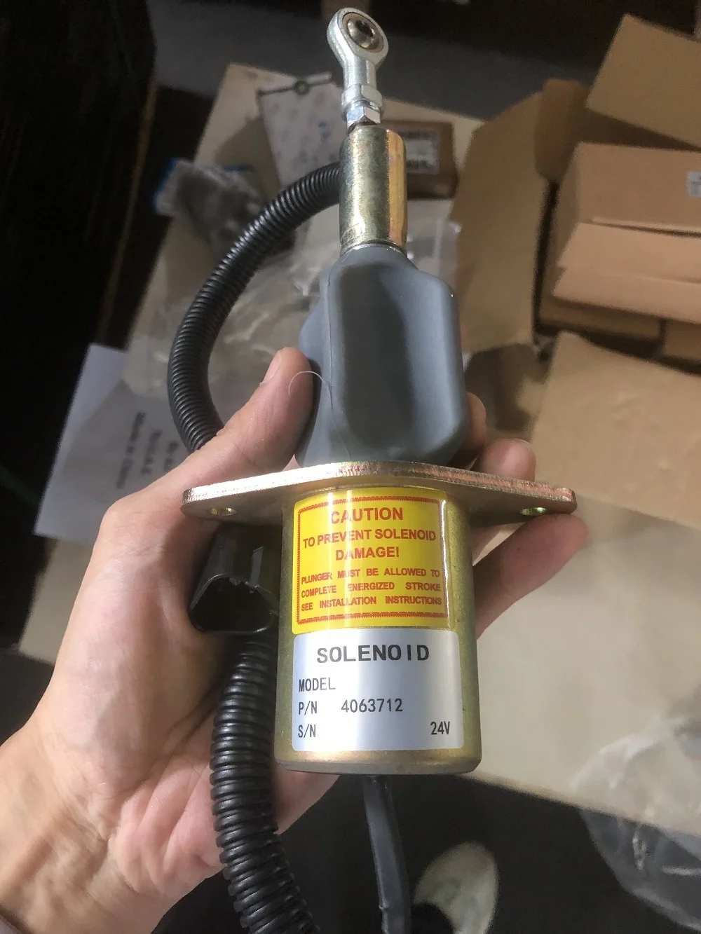 Fuel Cut Solenoid Valve for Dongfeng Truck Diesel Engine