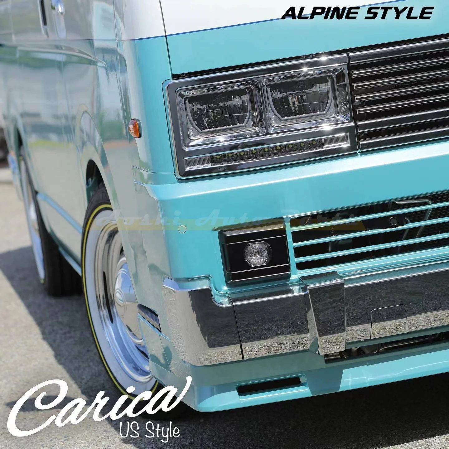 Use for Hiace 2005-2020 Grandia commuter Quantum Hiace200 Essex Style ...