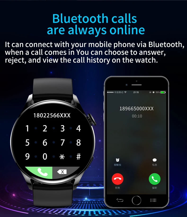 2022 New Arrival Smart Watch Gen3 Bt Call Watch 7 Series 7 Iwo Ip67 ...