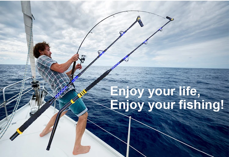 NEW Heavy Duty Trolling Rod Butt - Adjustable & Durable