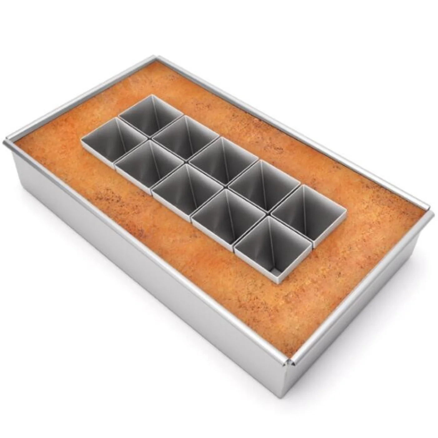 Aluminum Alloy Rectangular Number Cake Tin / Letter Cake Pan - Buy ...