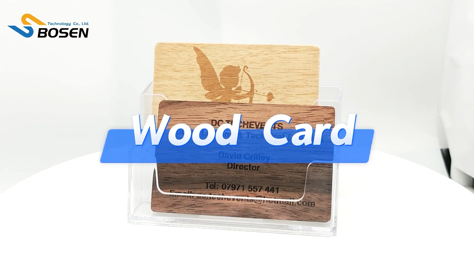 Customized Eco-friendly Material Bamboo Wood Rfid Card 13.56mhz 1k 4k ...